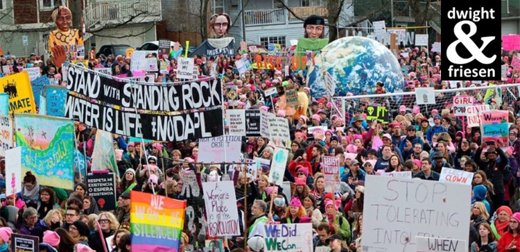 The Womxn’s March on Seattle • dwight j. friesen