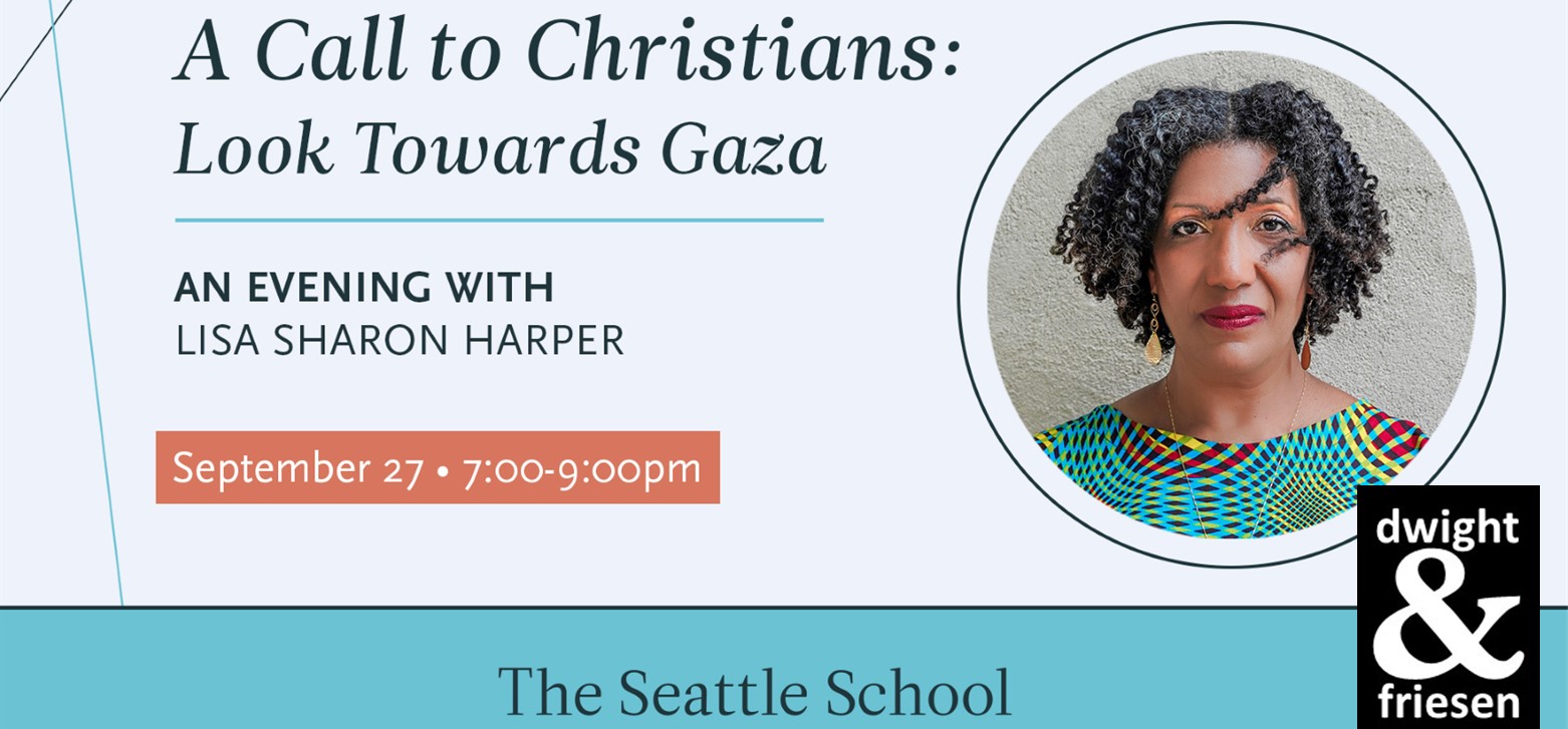 An Evening with Lisa Sharon Harper • dwight j. friesen